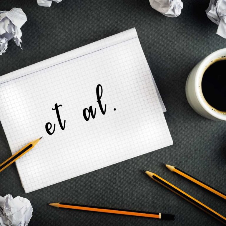 What Is "et al." and How Do We Use et al. in Writing?