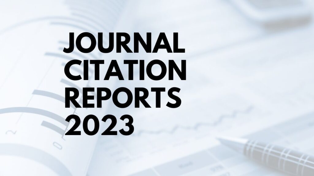 Journal Citation Reports (JCR 2023) | PublishingState.com