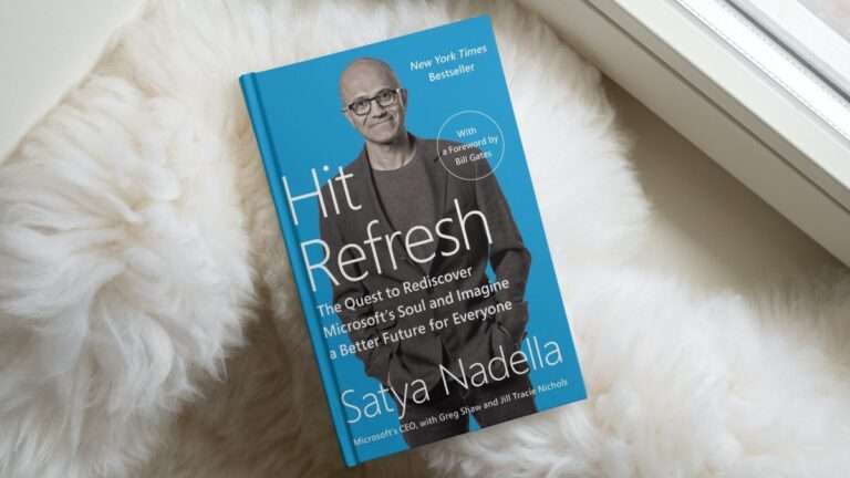 Lessons from Satya Nadella's Book Hit Refresh